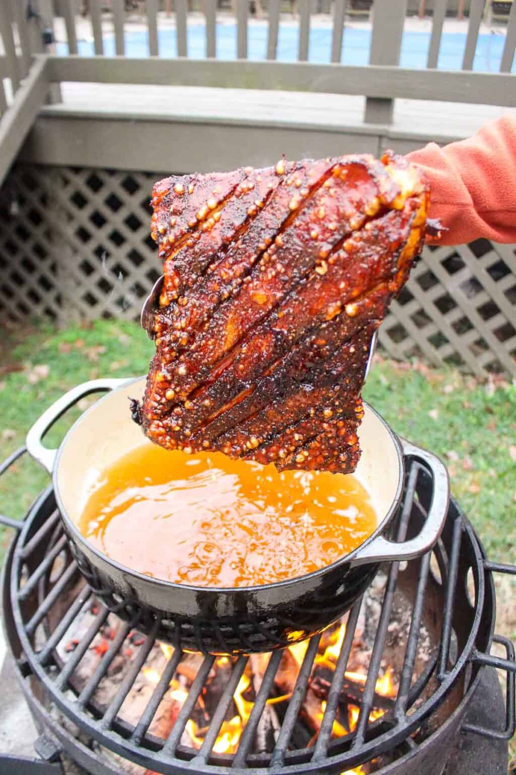 Fried Chicharrones - Over The Fire Cooking