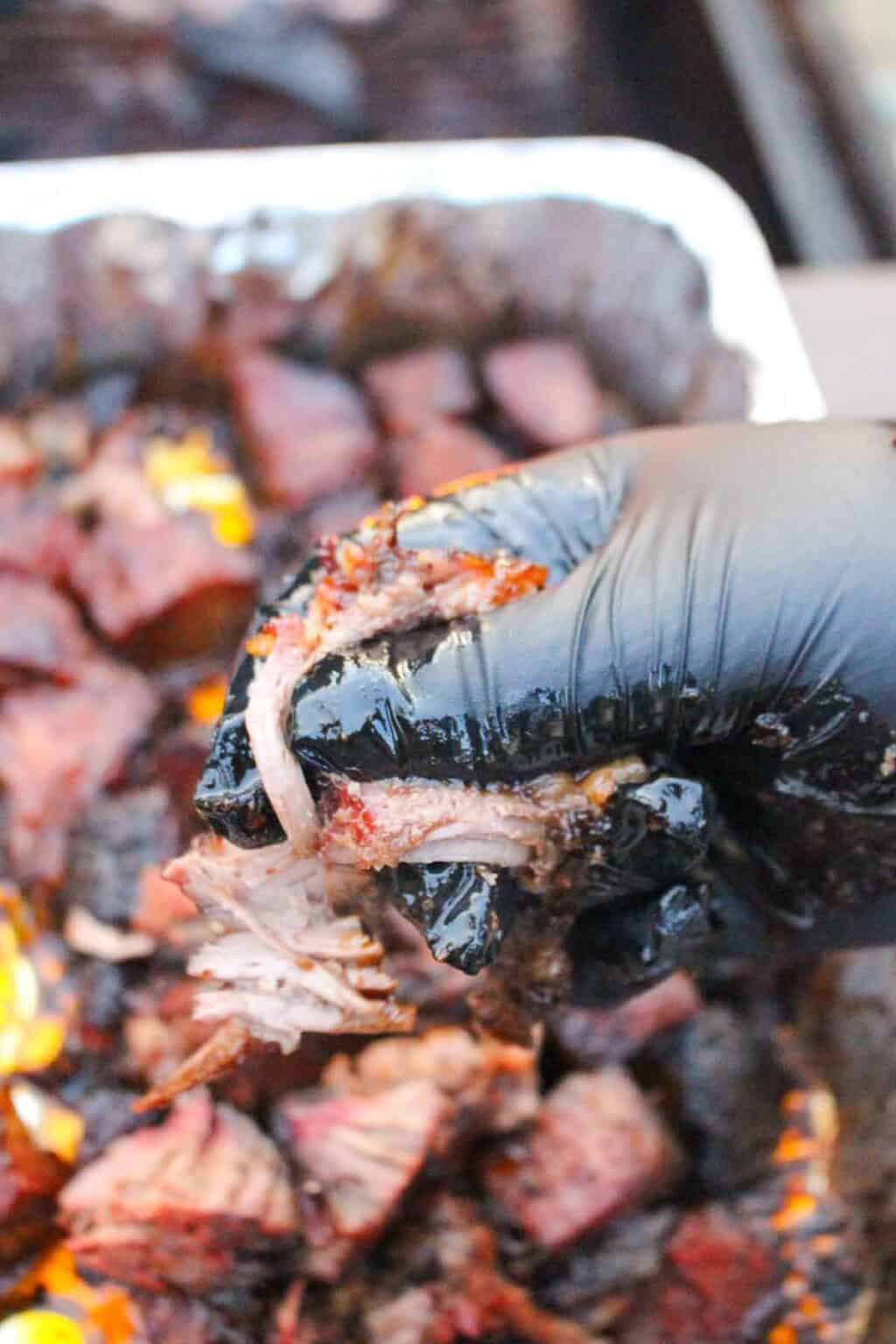 BBQ Brisket Burnt Ends - Over The Fire Cooking