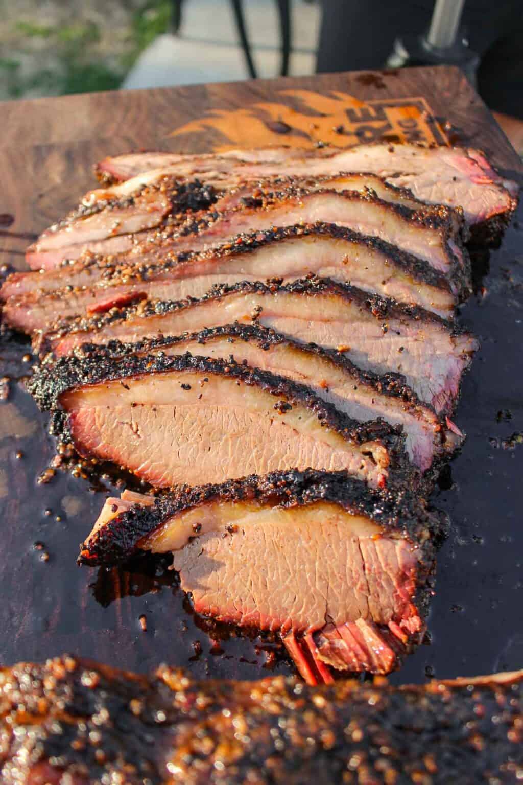 Overnight Smoked Brisket - Over The Fire Cooking
