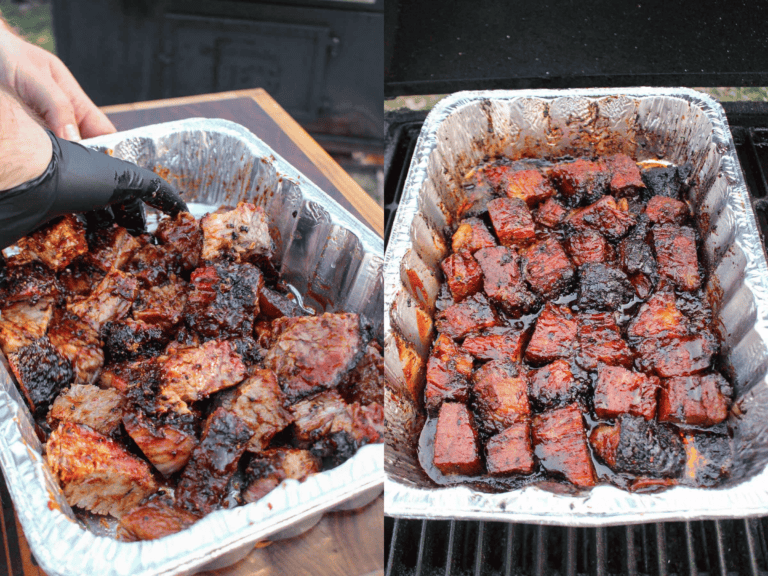 BBQ Brisket Burnt Ends - Over The Fire Cooking