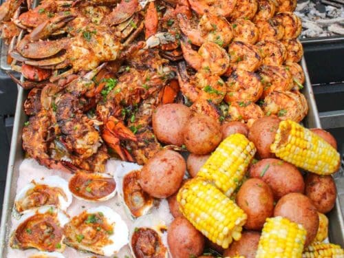 Grilled Seafood Platter