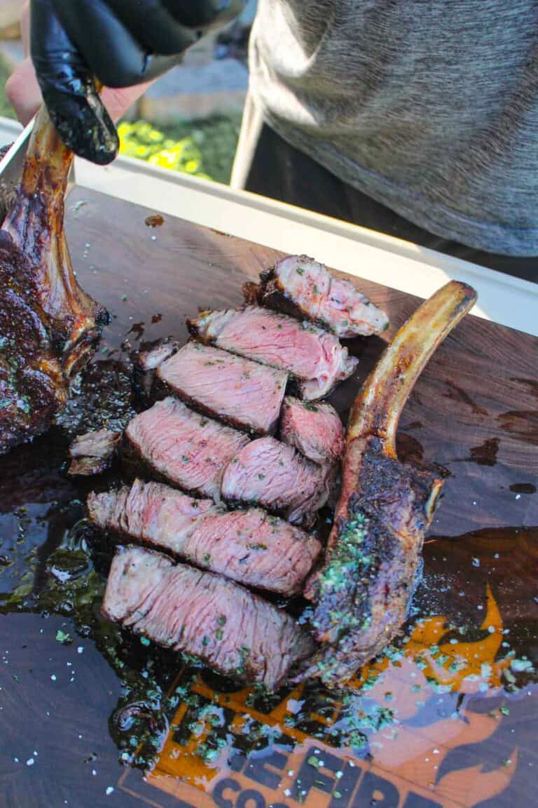 The Best Tomahawk Steak - Over The Fire Cooking