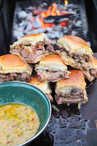 Surf and Turf Sliders - Over The Fire Cooking