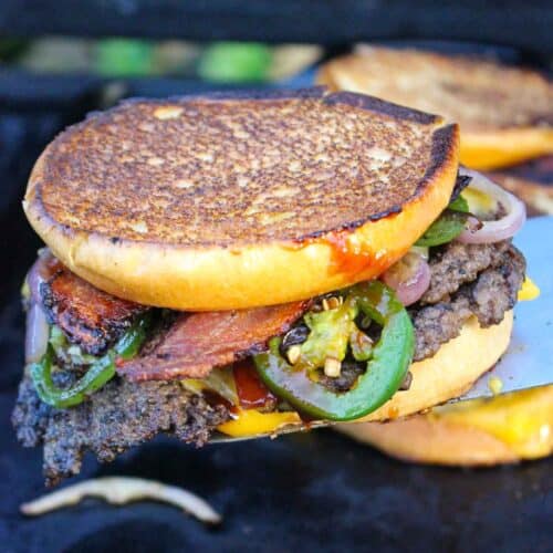 Bacon Patty Melt - Over The Fire Cooking
