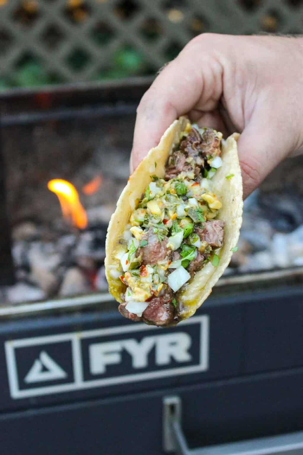 Marry Me Steak Tacos - Over The Fire Cooking
