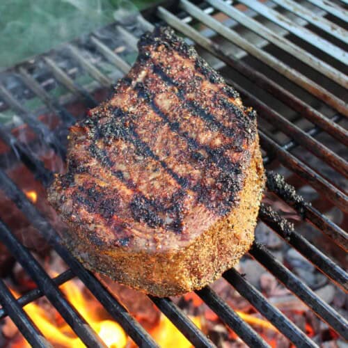 Perfect Ribeye Steak - Over The Fire Cooking