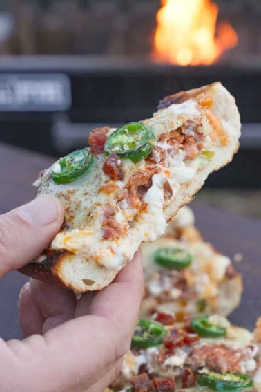 Jalapeño Popper Bread - Over The Fire Cooking