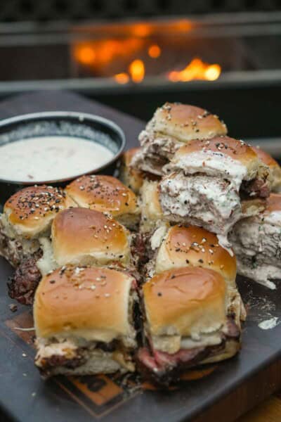 Marry Me Steak Sliders - Over The Fire Cooking