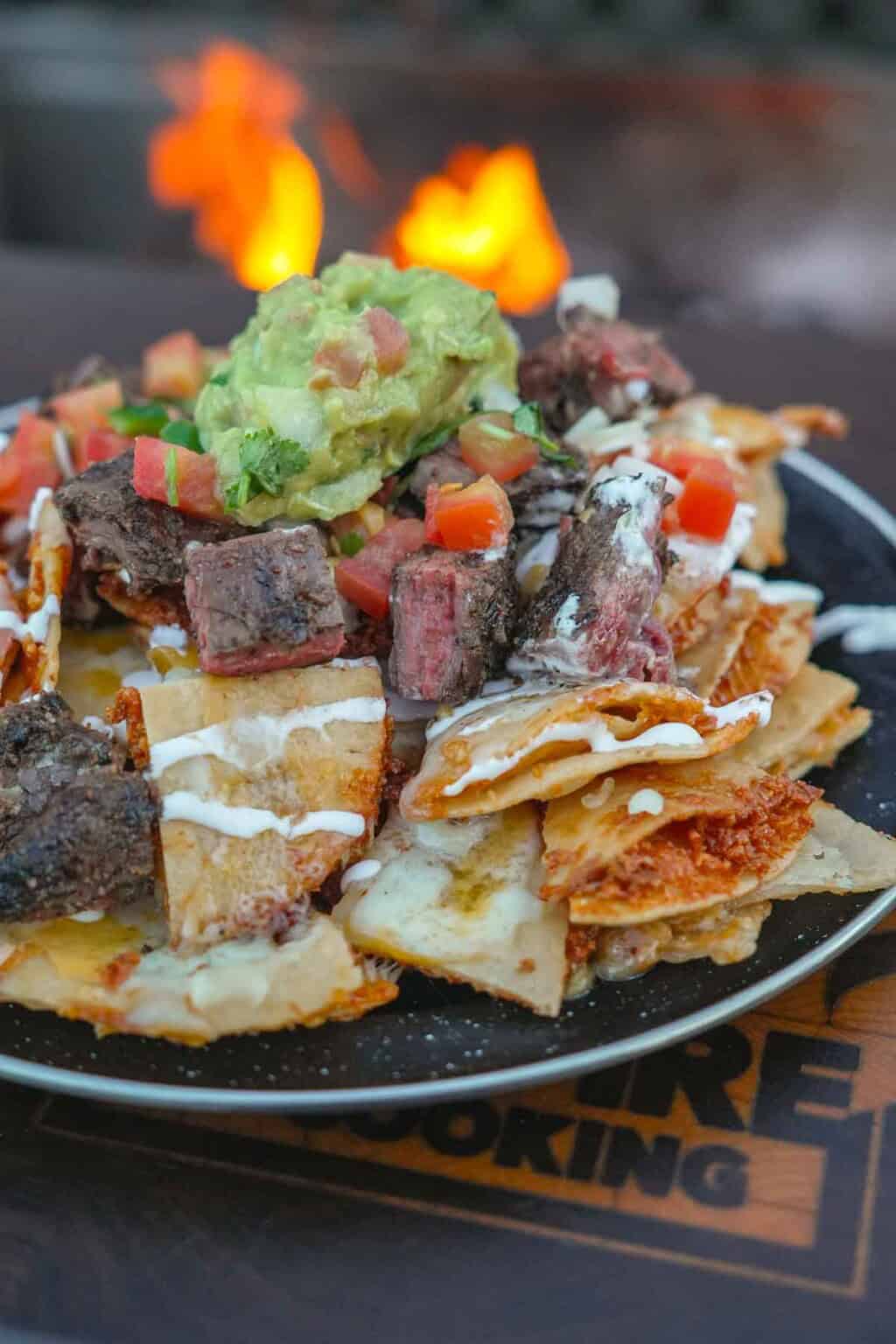 Fried Nachos - Over The Fire Cooking