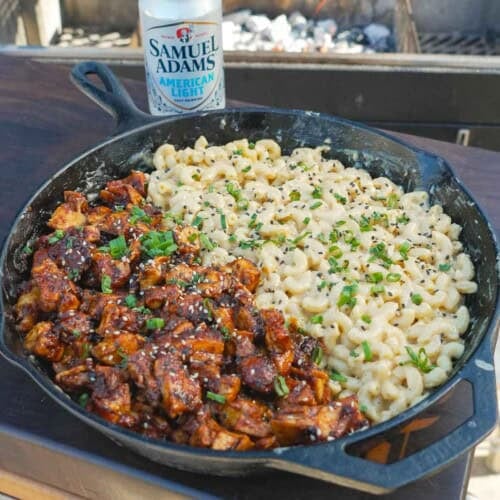 BBQ Mac & Cheese - Over The Fire Cooking