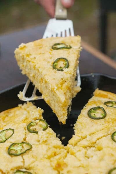 Jalapeño Cornbread - Over The Fire Cooking