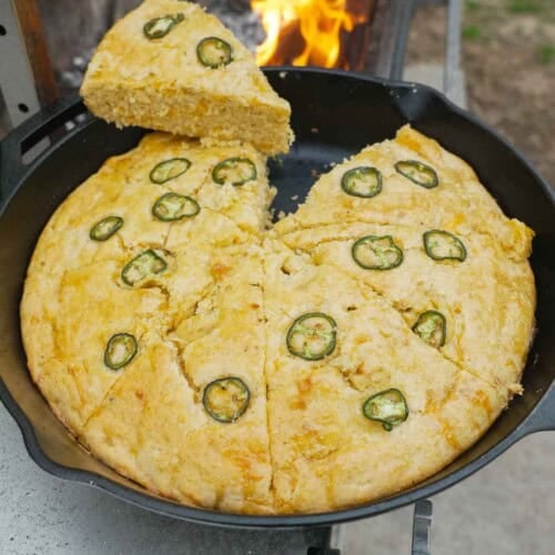 Jalapeño Cornbread - Over The Fire Cooking