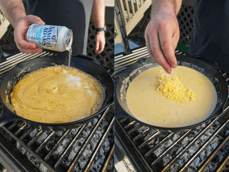 BBQ Mac & Cheese - Over The Fire Cooking