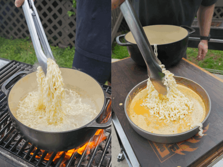 Surf and Turf Ramen - Over The Fire Cooking