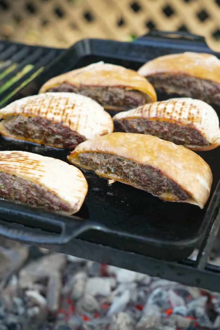 Cowboy Butter Arayes - Over The Fire Cooking