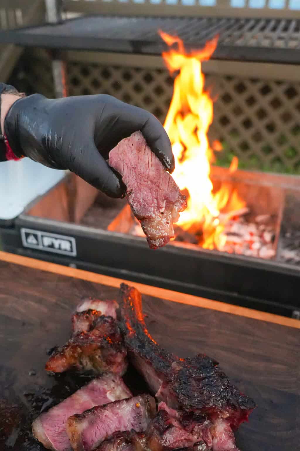 Honey Cured Steak - Over The Fire Cooking