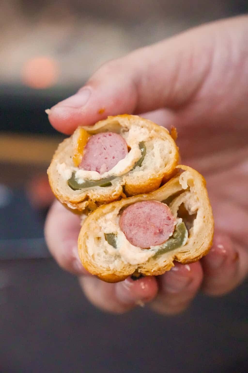 Jalapeño Popper Pigs in a Blanket - Over The Fire Cooking