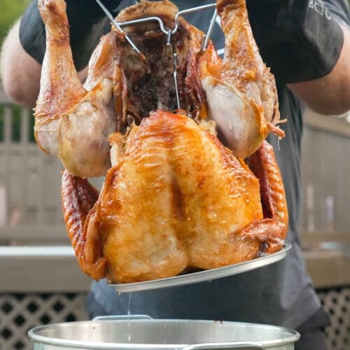 Deep Fried Turkey - Over The Fire Cooking