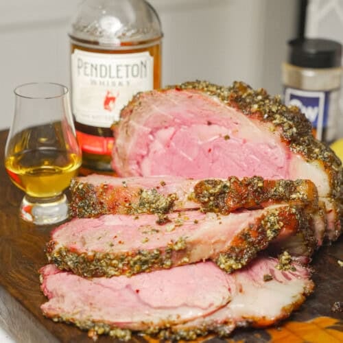 Whisky Injected Prime Rib - Over The Fire Cooking