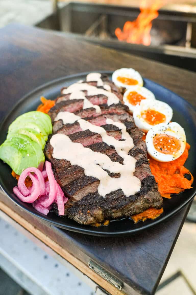 Healthy Steak Bowl - Over The Fire Cooking